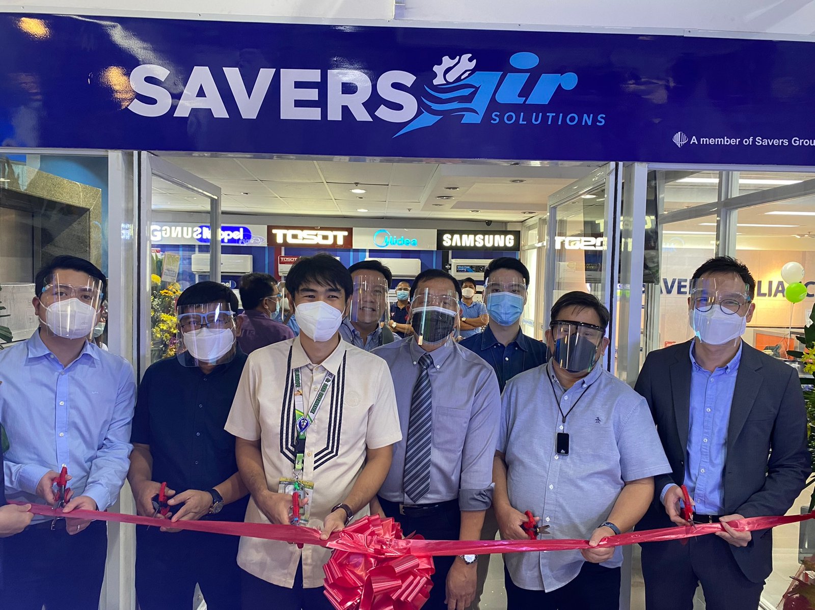 Grand opening ceremony of SaversAir Solutions Olongapo Showroom ...